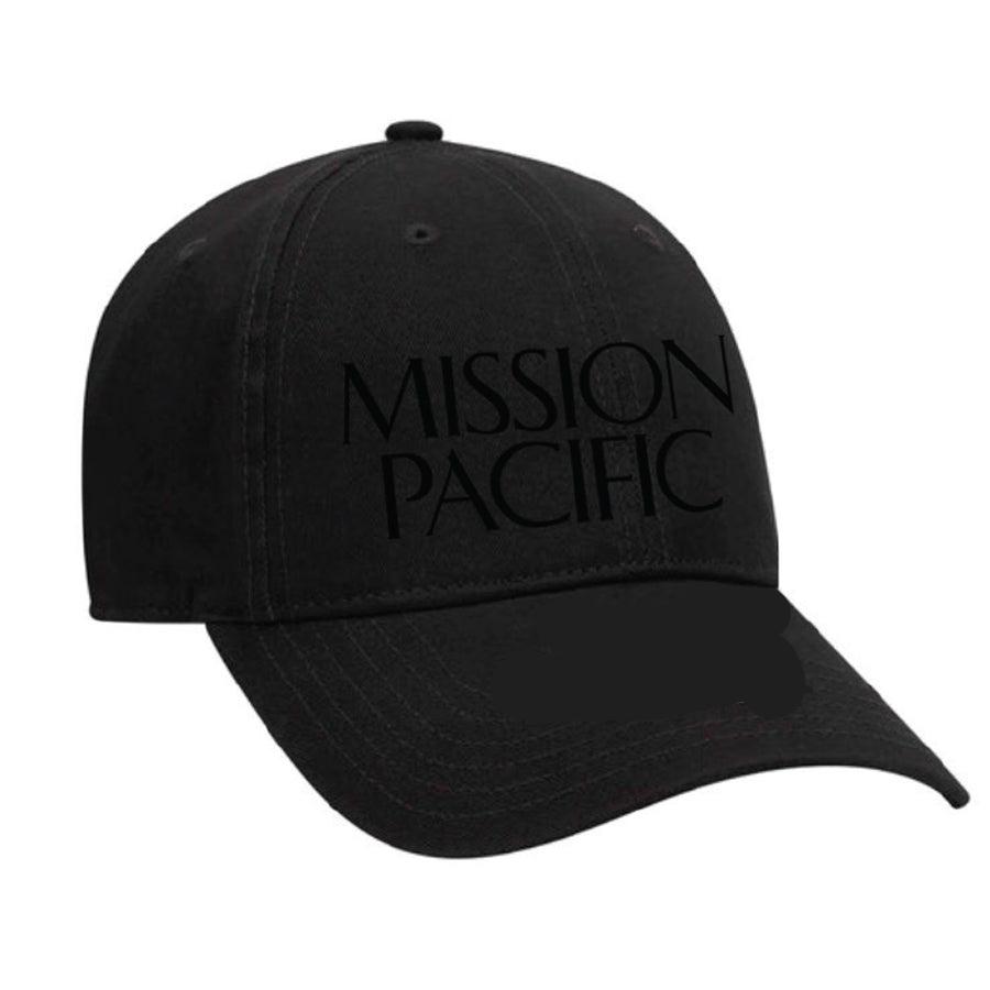 Mission Pacific Black Tonal Cap – Oceanside Resorts Shop